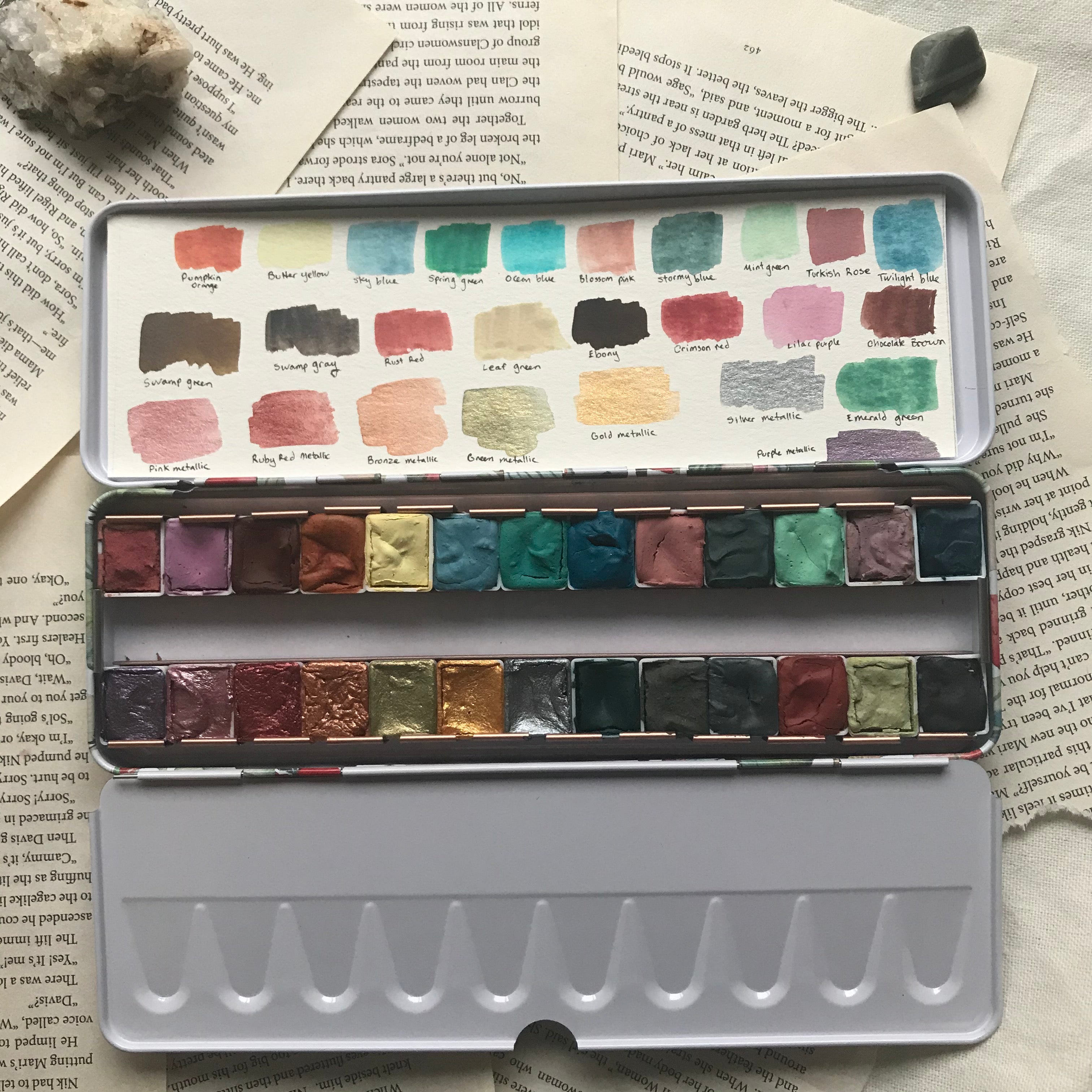 Handmade Watercolor Paints | Made in Alaska – Farmgirl Studios