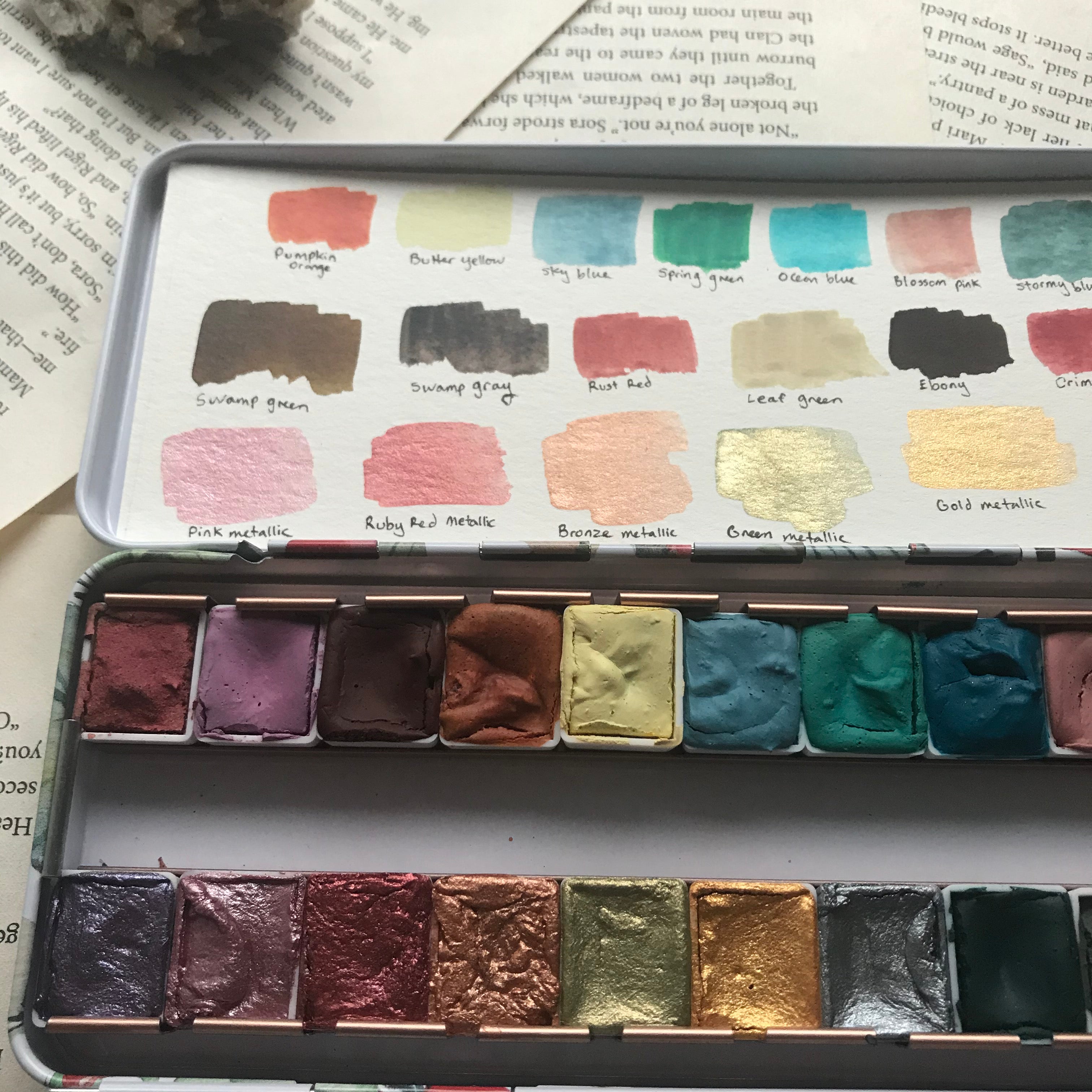 Handmade Watercolor Paints | Made in Alaska – Farmgirl Studios