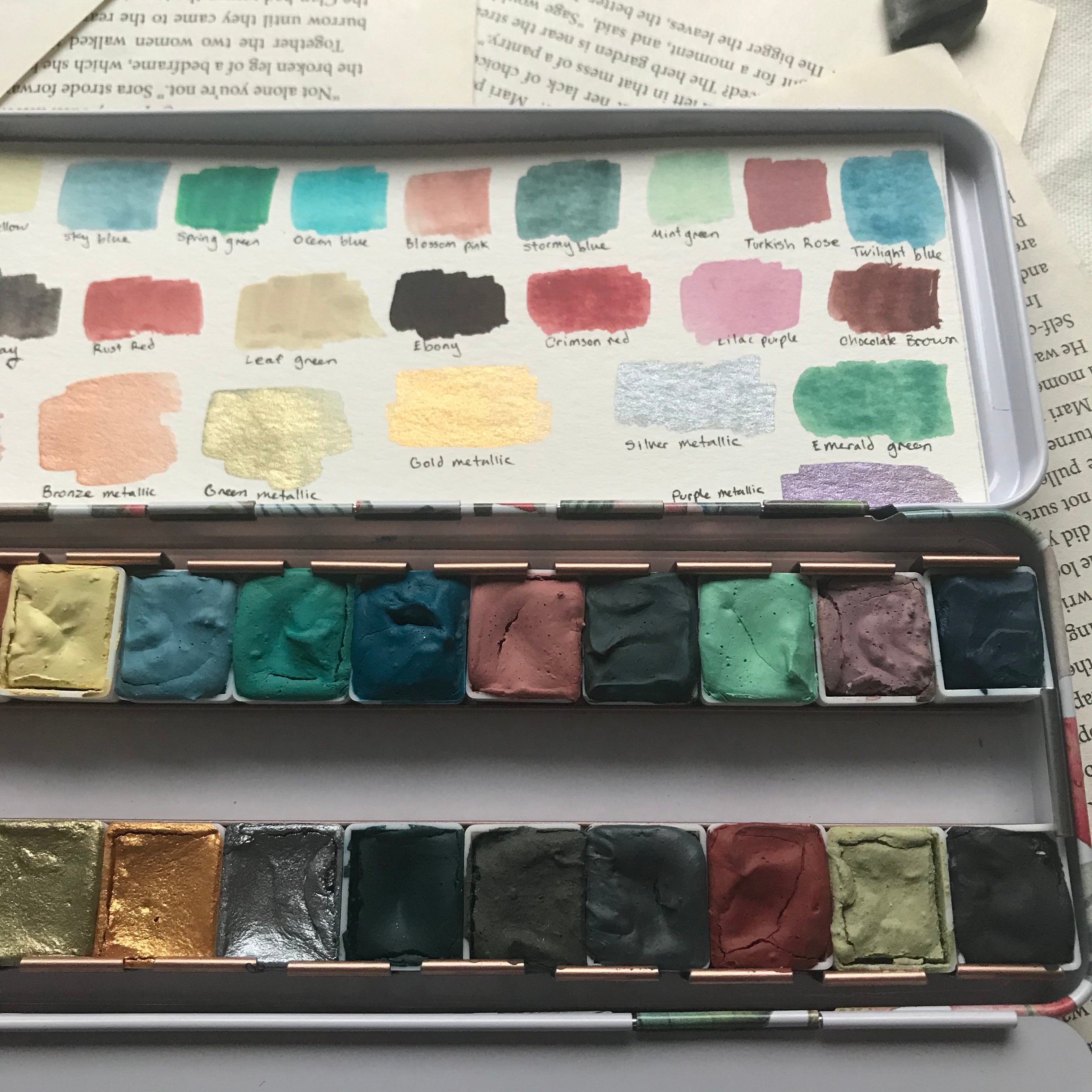 Handmade Watercolor Paints | Made in Alaska – Farmgirl Studios